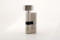 China 60mm Commercial Door Lock Cylinder Antique Brass Operation For One Side for sale