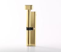 China Golden Brass Door Lock Cylinder 110mm High Security With Thumbturn for sale