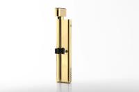 China Golden Brass Door Lock Cylinder 110mm High Security With Thumbturn for sale