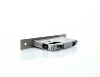 China Security Sliding Door Mortise Lock Body Silver With Zinc Alloy Hook for sale
