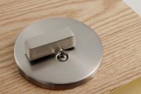 China Stainless Steel Metal Sliding Door Locks Single Cylinder Deadbolt 3 Same Brass Keys for sale