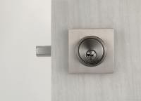 China Single Cylinder Zinc alloy Metal Sliding Door Locks Anti - bump resistant for sale
