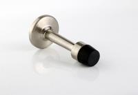China Alloy Door Accessory Hardware Wall Mounted Door Holder With Rubber Bumper for sale