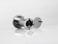 China Wide Angle Door Eye Viewer Peephole Glass Lenses Included For Hotel Door for sale