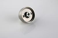 China Stainless Steel Magnetic Door Stop Holder Latch Hardware Floor Mounting for sale
