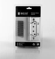 China Flexibility Gate Lock Hardware Bi - Fold Door Hinge Satin Stainless Steel 4x3” for sale