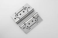China Flexibility Gate Lock Hardware Bi - Fold Door Hinge Satin Stainless Steel 4x3” for sale