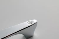 China Dresser Chrome Furniture Pulls / Furniture Cabinet Handle Pulls for sale
