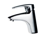 China Modern Bathroom Faucets Single Lever Basin Brass Water Taps Sink Faucet for sale