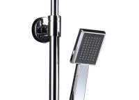 China Waterproof Bathroom Shower Panels Faucet Chrome Cube Shower Head Wall Mount for sale