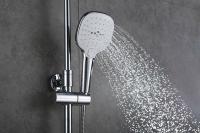 China Rain Shower Systems / Bathroom Shower Panel System 20℃ - 50℃ Temperature Range for sale