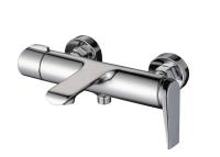 China Chrome Waterproof Bathroom Wall Panels Rain Pattern Standard Plumbing Connection for sale