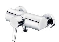 China Wall Mounted Bathroom Shower Panels Chrome With Shower Head / Faucet for sale