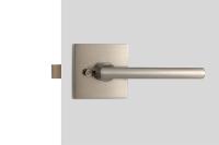 China Tubular Key Lock Satin Nickel Solid Brass Cylinder With Zinc Alloy Cover for sale