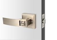 China Secure Tubular Door Latches / Passage Door Handle Lock Easy Installation for sale