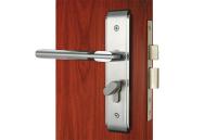 China High Safety Handle Mortise Door Lock Stain Nickel Popular Style for sale