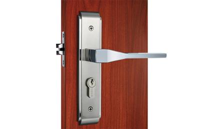 China Stain Nickel Replacement Mortise Lockset Residential Commercial Mortise Lock for sale