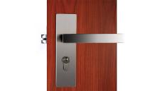 China 304 Stainless Steel Latches / Stainless Steel Door Lockset 3 Same Brass Keys for sale