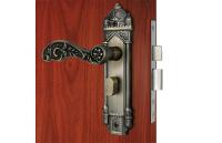 China Fire Proof Mortise Door Lock Antique Brass Privacy Mortise Lock for sale