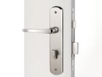 China 304 Stainless Steel Door Lock Mortise Entry Lockset With Lever Handle for sale