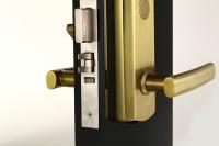 China PVD Electronic Security Door Locks / Keyless Entry Door Locks Heavy Duty Handle for sale