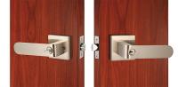China Zinc Alloy Commercial Entrance Door Locks Metal Door Square Corner Striker for sale