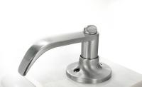 China Safety Satin Nickel Tubular Lever Lock Reversible For Right Or Left for sale