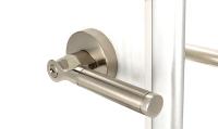China Zinc Alloy Satin Nickel Tubular Door Locks High Security 3 Brass Keys for sale