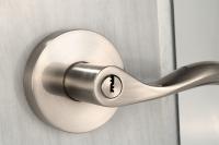 China Handle Door Tubular Key Lock Zinc Alloy Material Easy To Install for sale