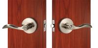 China Handle Door Tubular Key Lock Zinc Alloy Material Easy To Install for sale