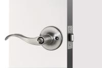 China Silver Zinc Alloy Tubular Locks For Both Left Or Right Handed Doors for sale