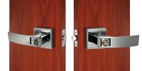 China Passage Metal Door Tubular Lockset Safety Tubular Door Latches ANSI for sale