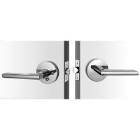 China Chrome Tubular Locks 60mm or 70mm Backset For Bathroom Doors Zinc Alloy for sale
