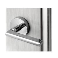 China Chrome Tubular Locks 60mm or 70mm Backset For Bathroom Doors Zinc Alloy for sale