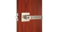 China ANSI Grade Tubular Locks Metal Front Door Lock Satin Nickel Lever for sale