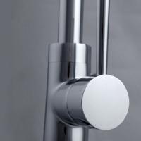 China Stainless Steel Single Holes Wall Mount Bathroom Basin Faucet Kitchen Mixer Taps for sale