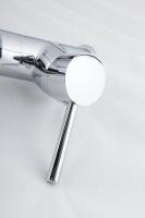 China Stainless Steel Single Holes Wall Mount Bathroom Basin Faucet Kitchen Mixer Taps for sale