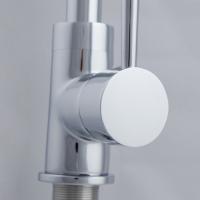China Drip Free Performance Simple Kitchen Sink Faucets 360 Deg Swivel for sale