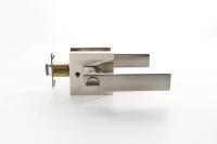 China Commercial Tubular Locks Metal Door Lockset Square Corner Striker Zinc alloy for sale