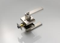 China Commercial Tubular Locks Metal Door Lockset Square Corner Striker Zinc alloy for sale