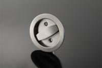 China Chrome Stainless Steel Passage Sliding Door Locks For Bathroom for sale