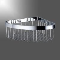 China Single Layers 304 Stainless Steel Middle Triangular Corner Basket Shelf for sale