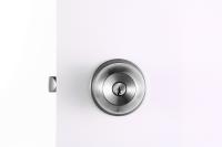 China Stainless Steel Cylinder Door Knobs Handle Lockset for 70MM Backset door lock for sale