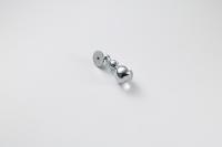 China Acrylic Zinc Alloy Chrome Kitchen Cupboard Knobs / Cabinet Knobs And Pulls for sale