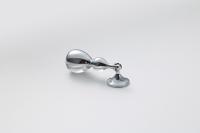 China Acrylic Zinc Alloy Chrome Kitchen Cupboard Knobs / Cabinet Knobs And Pulls for sale