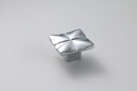 China Cupboard Furniture Cabinet Knob Zinc Alloy Square Kitchen Drawer Handles for sale