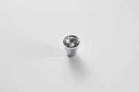 China Single Hole Glass Diamond Furniture Handles And Knobs For Cupboard / Drawer for sale