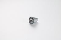 China Single Hole Glass Diamond Furniture Handles And Knobs For Cupboard / Drawer for sale