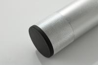 China Bright Frosted Aluminum Silver Paint Cylindrical pillar for Furniture sofa Chair for sale