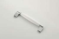 China Electroplated Ceramic Zinc Alloy Handle Pull Furniture Cabinet Drawer Hardware for sale